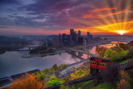 Pittsburgh Incline Photography Print - Emmanuel Fine Art Photography